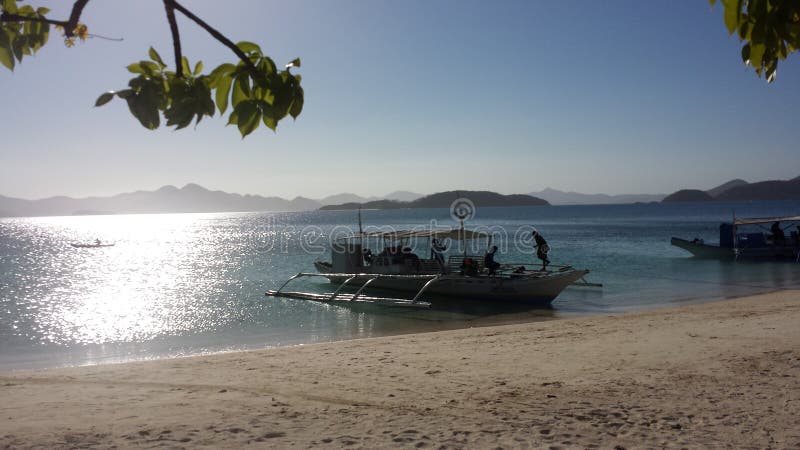 Another Day stock image. Image of plant, scenery, boat - 72733759