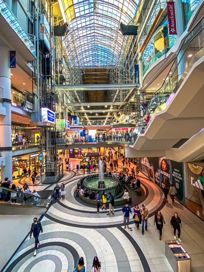 Another Good Time at Toronto Eaton Center Mall. Editorial Photography ...