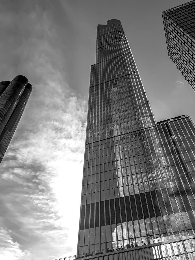 Another High Rise Skyscraper in NYC. Stock Image - Image of ...