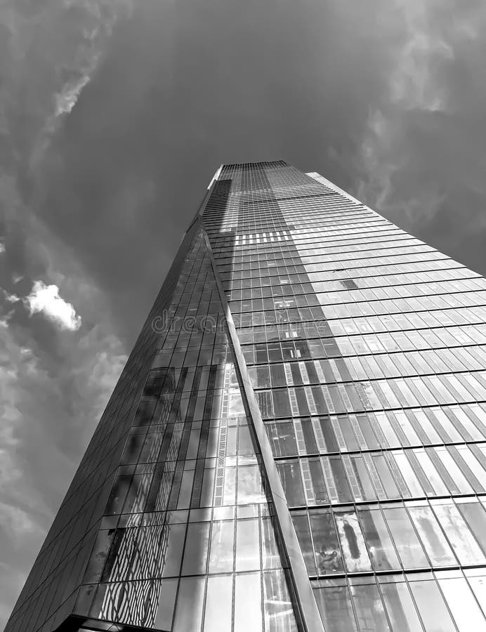 Another High Rise Skyscraper in NYC. Stock Image - Image of ...