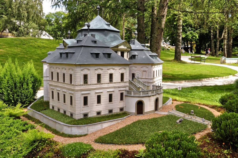 Another Palace Like Model of Building Stock Photo - Image of culture ...