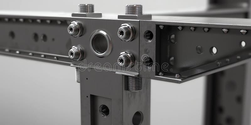 Another Perspective of Exploded View of Steel Column Connection with ...