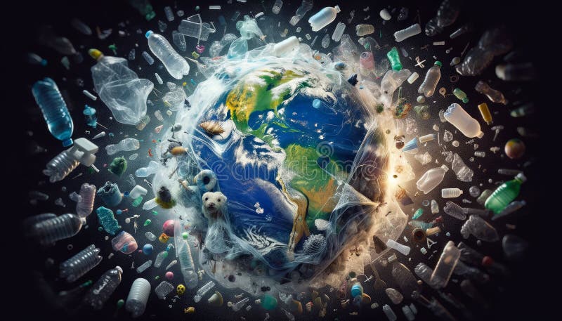 Another Perspective on a Tiny Earth Encased in Plastic, Focusing on the ...