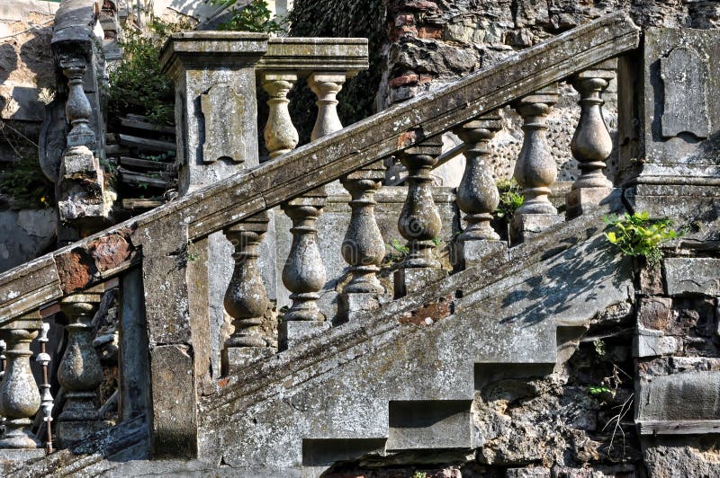 Another Shot of the Damaged Side Wall Stock Photo - Image of creepy ...