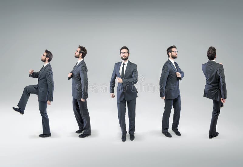 Another Step of a Proud Businessman Stock Photo - Image of natural ...