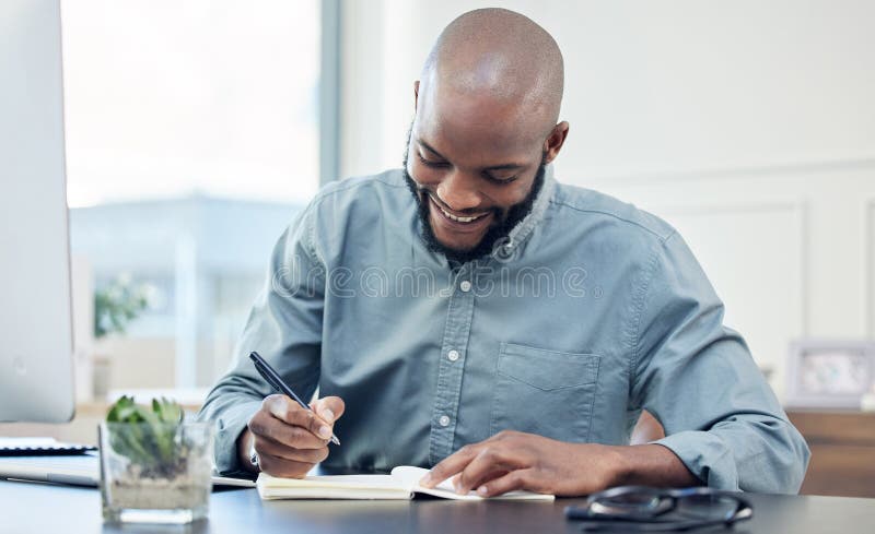 Another Task Ticked Off the List. a Handsome Young Businessman Sitting ...