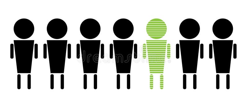 People are Different from Others Stock Vector - Illustration of ...