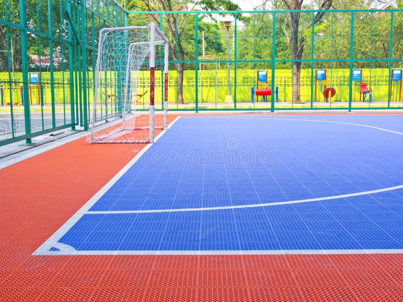 Field for futsal stock image. Image of futsal, cage, fight - 33511201