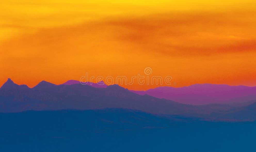 Another world aborning stock image. Image of hills, blue - 21347439