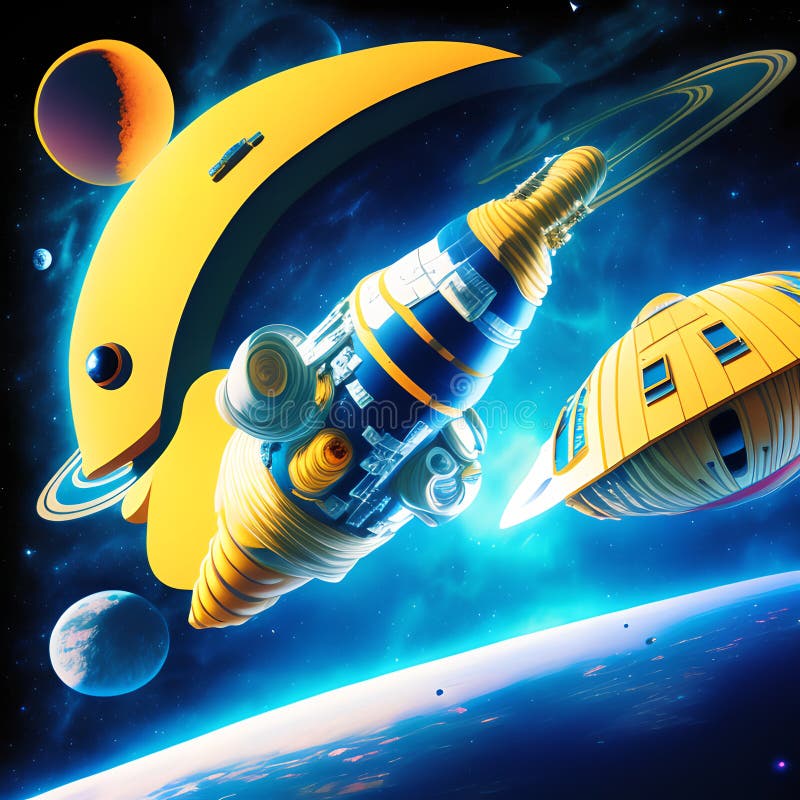 Another World Dimension, Generative AI Illustration Stock Image - Image ...