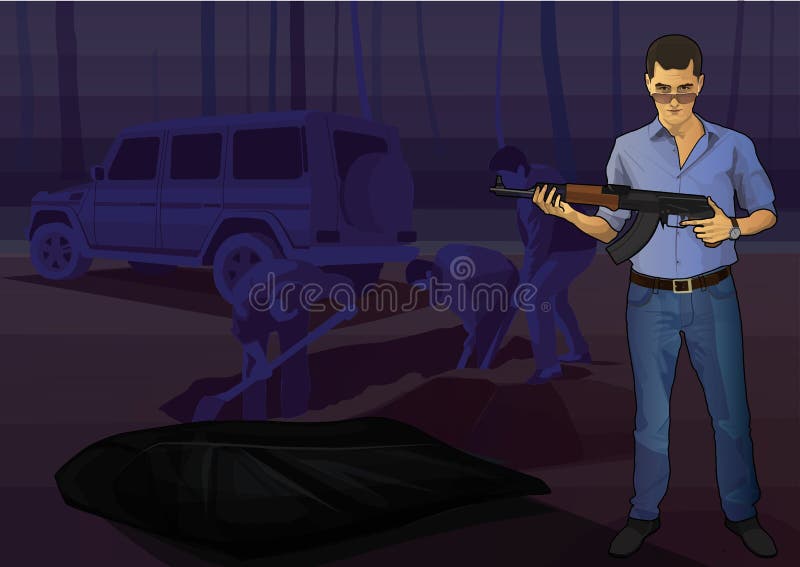 Another World stock illustration. Illustration of urban - 47682764