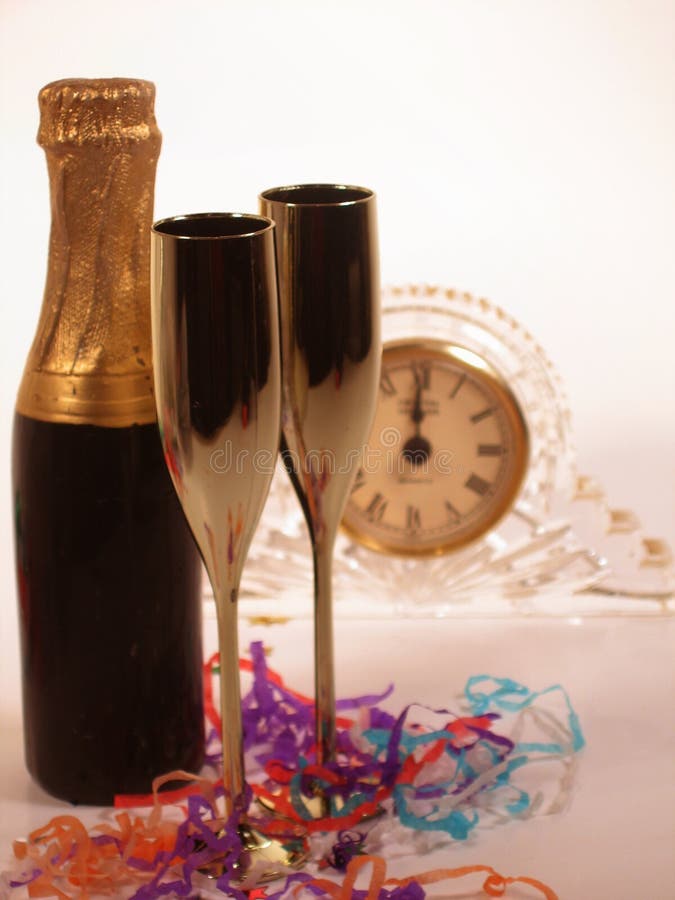 Another Year stock image. Image of midnight, clock, time - 322555