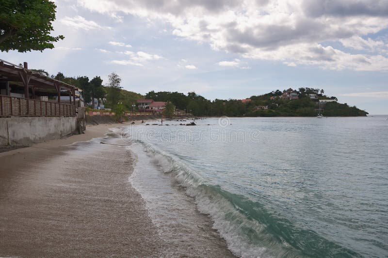 Anse Mitan - Martinique - Caribbean Island Stock Photo - Image of sand ...