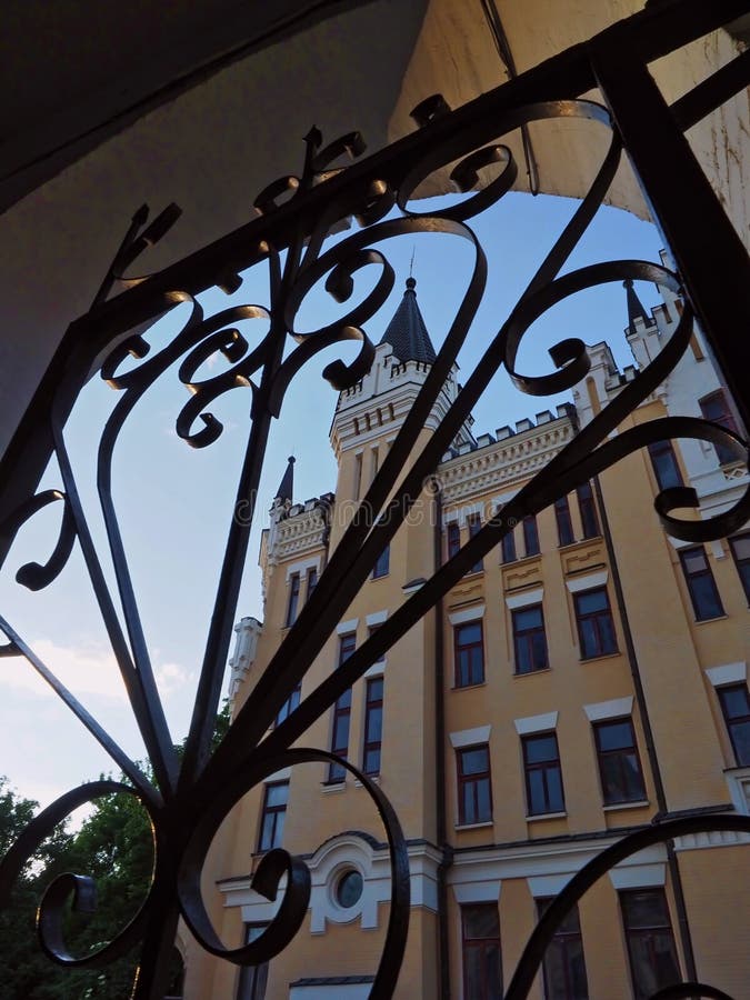 ` Richard-` S Schloss ` in Kiew Stockfoto - Bild von ukraine, ruhe ...