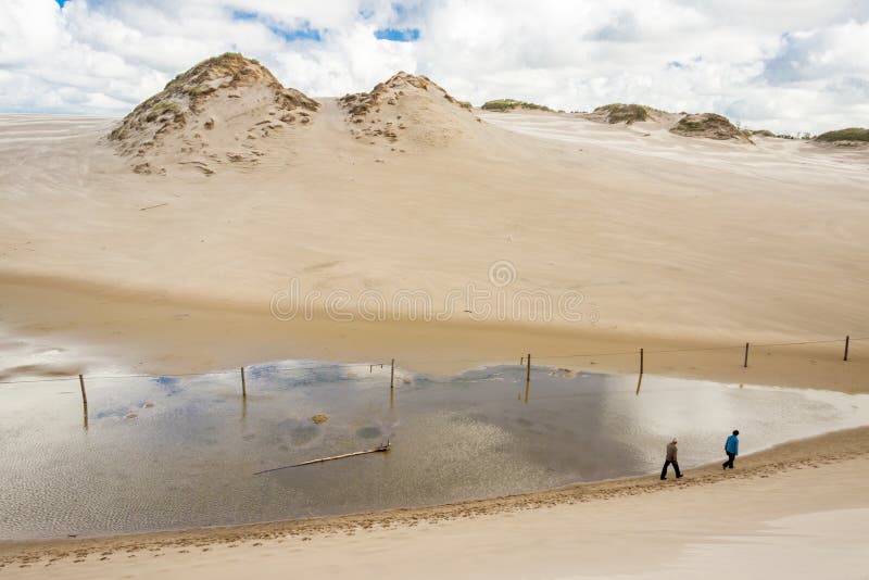 Leba Nationalpark - Polen stockbild. Bild von einsamkeit - 27426809