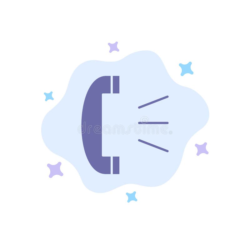 Answer, Call, Client Support, Customer Support Blue Icon on Abstract ...