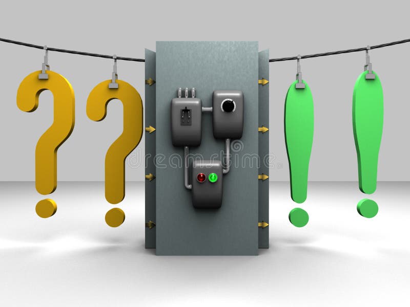 Answer Machine stock illustration. Illustration of progress - 13118123