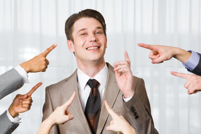 The answer is out there stock image. Image of happy, contemporary - 9701529