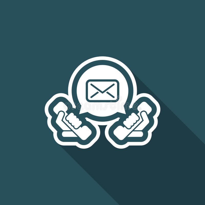 Answering machine icon stock vector. Illustration of phone - 118520766