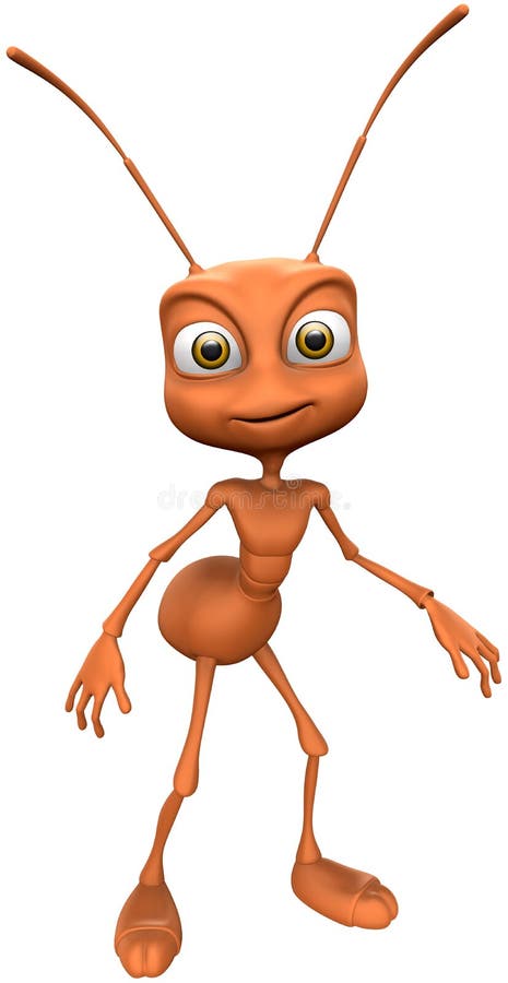 Ant stock illustration. Illustration of funny, comic - 12135018