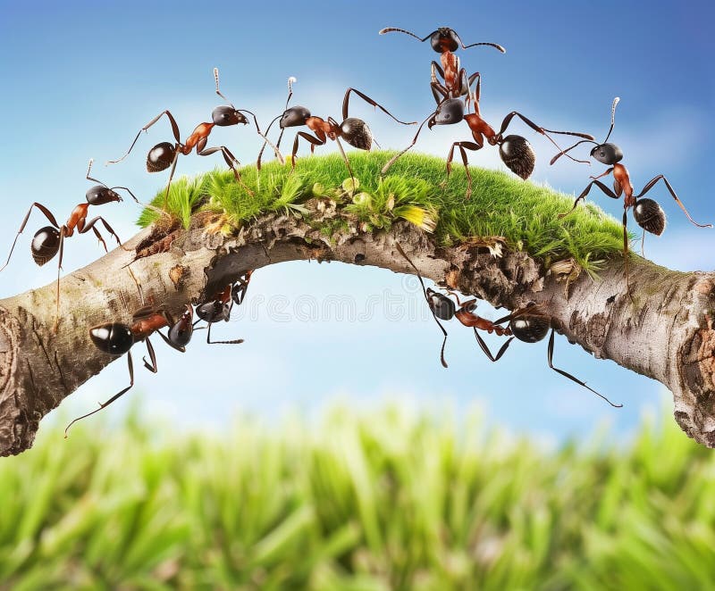 Team Work Bridge Stock Illustrations – 1,685 Team Work Bridge Stock ...