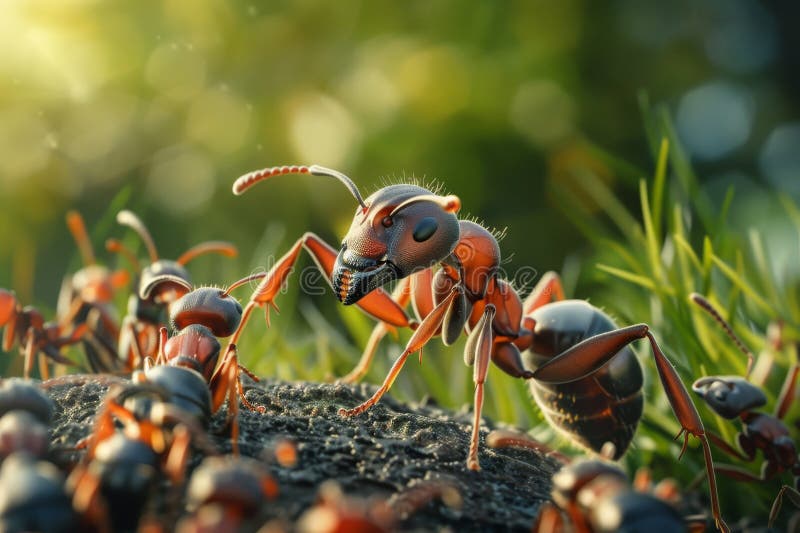 Ant Colonies Intricate Design and Collective Intelligence in a Complex ...