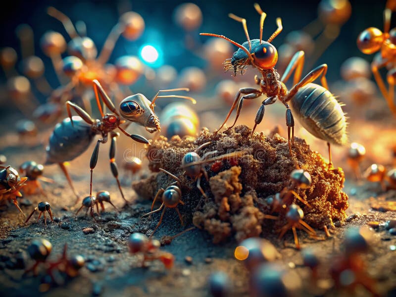 Ant Colony Construction a Microscopic Marvel of Teamwork and ...