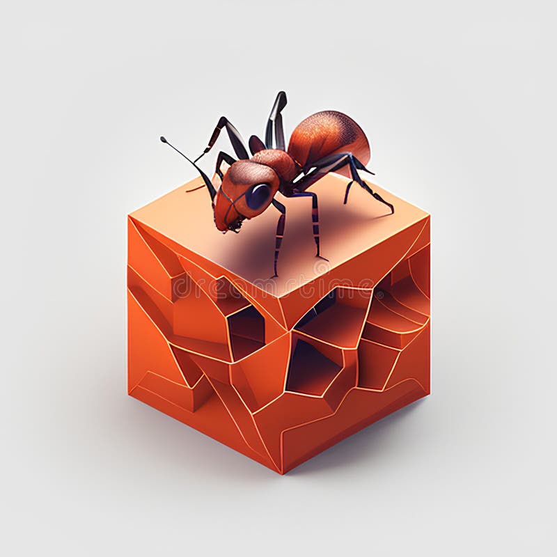 Cube Ant Stock Illustrations – 150 Cube Ant Stock Illustrations ...
