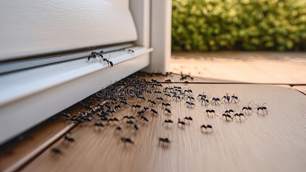 Ant Infestation Tiny Invaders March Across Home S Threshold, Signalling ...