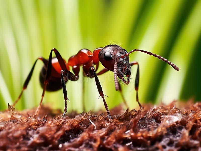Ai Generated Illustration Wildlife Concept of Ant Stock Illustration ...