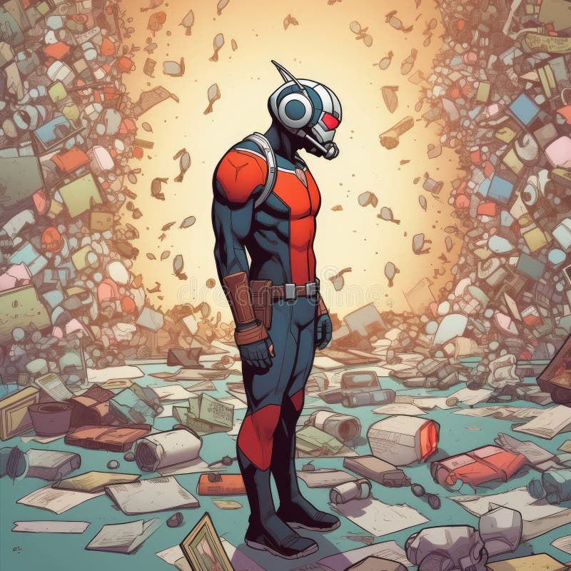 Ant-man Finds Love editorial photo. Illustration of finds - 275135121