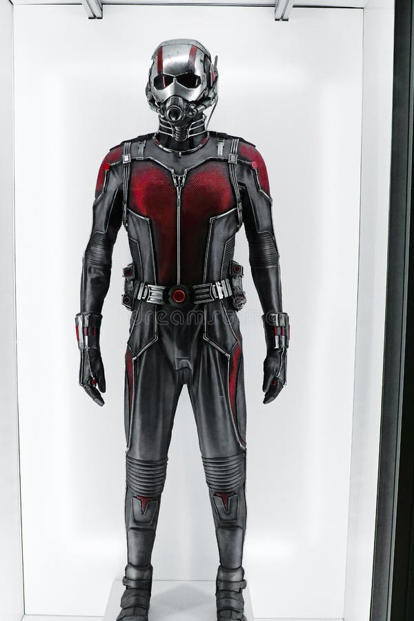 Ant Man-kostuum redactionele fotografie. Image of metaal - 102710452