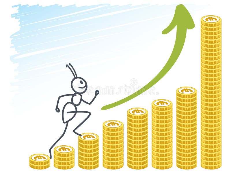 Ant running stock vector. Illustration of commercial - 83914632