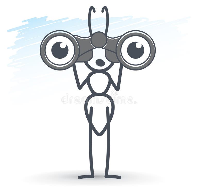 Animal Binoculars Cartoon Stock Illustrations – 1,023 Animal Binoculars ...