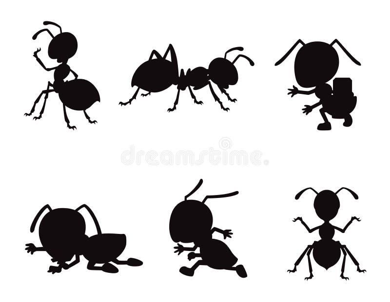 Ant Working with Tools Symbol Vector Art Stock Vector Stock ...