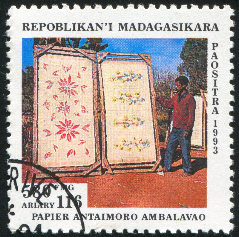 Antaimoro Ambalavao paper editorial photo. Image of pattern - 227794466