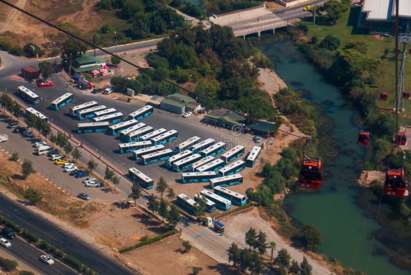 Antalya bus stop stock photo. Image of travel, turkey - 184959858