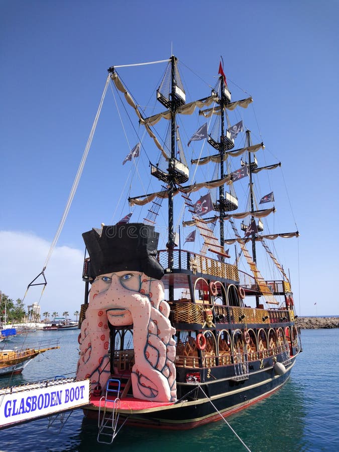 Antalya Manavgat Side Bootfahrt Stock Image - Image of bootfahrt ...