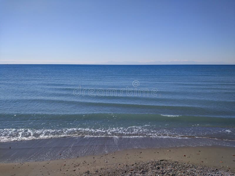 Antalya Manavgat Side Strand Stock Image - Image of urlaub, horizon ...