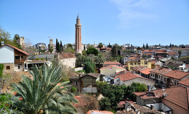 Antalya - TURKEY stock photo. Image of town, area, plaza - 266506514