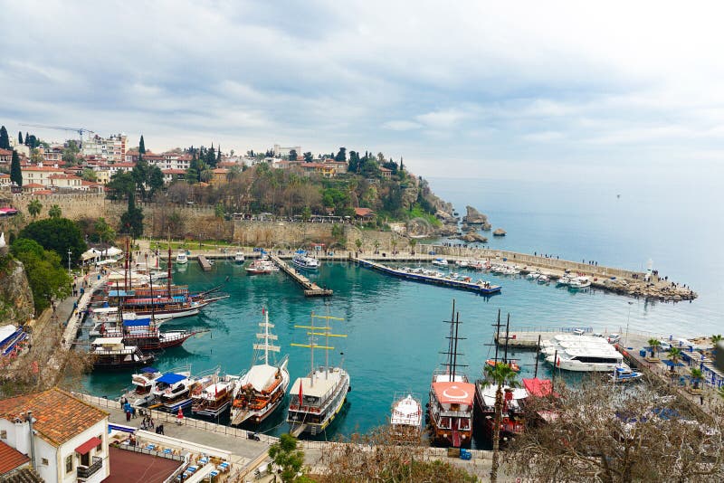 Antalya, Turkey - January 27, 2020: Old Town Kaleci Editorial Image ...
