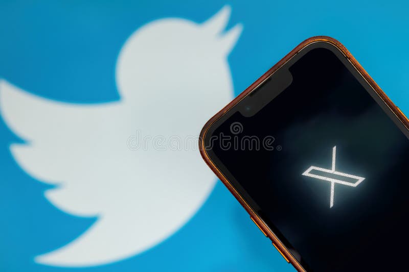 Antalya, Turkey - July 24, 2023: Twitter X Logo on Smartphone and ...