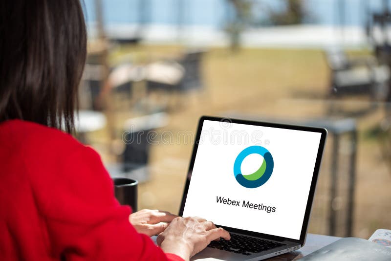 Cisco webex meetings editorial stock photo. Image of meetings - 183895333