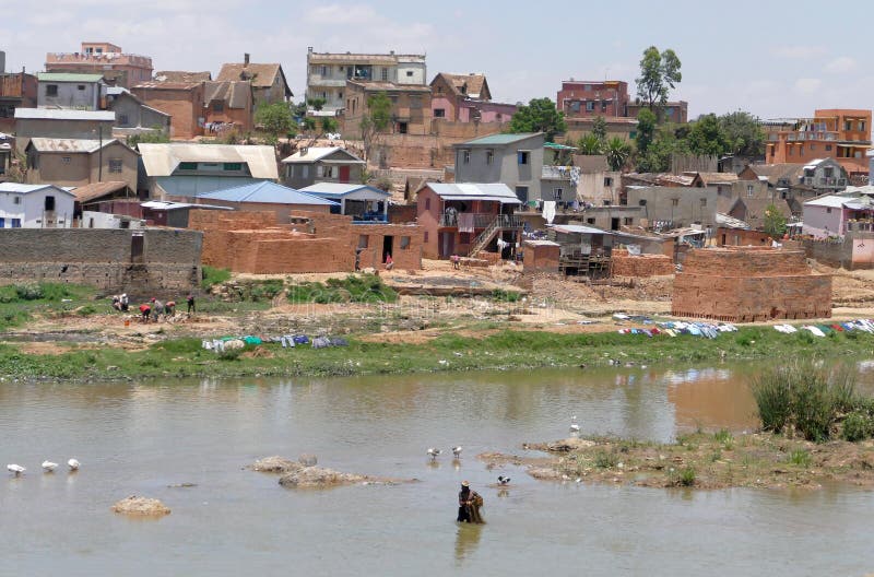 ANTANANARIVO, MADAGASCAR. NOVEMBER 25TH 2016: People Activity an ...