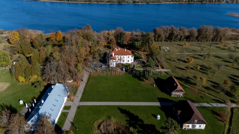 Antanas Smetona Manor and Museum in Ukmerges District Stock Photo ...