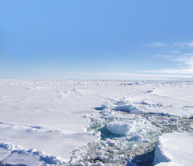 Antarctic Ice Fields stock image. Image of peaceful, pole - 1609963