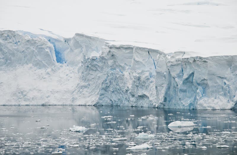 Antarctic Ice Wall stock image. Image of cold, wall, winter - 10995305