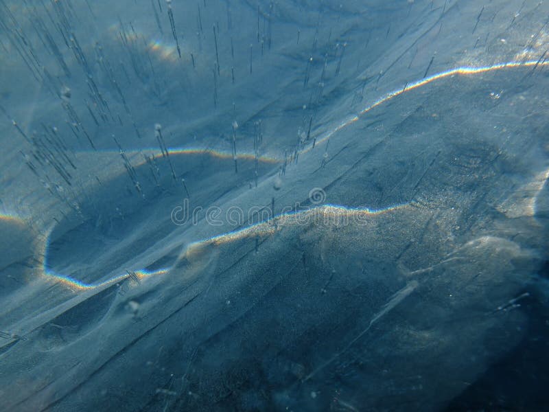 Antarctic Ice Wonder 2014 #13 Diffraction of Light in Ice Stock Image ...