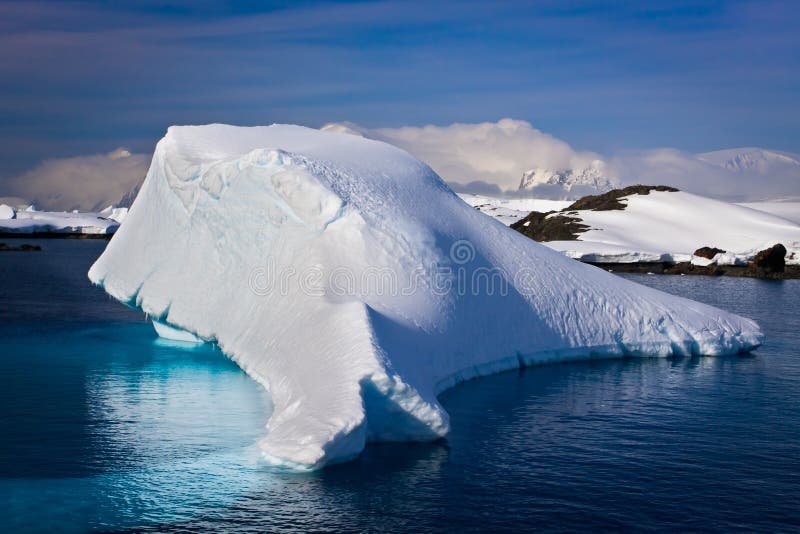 Antarctic iceberg stock photo. Image of global, cold - 18043168