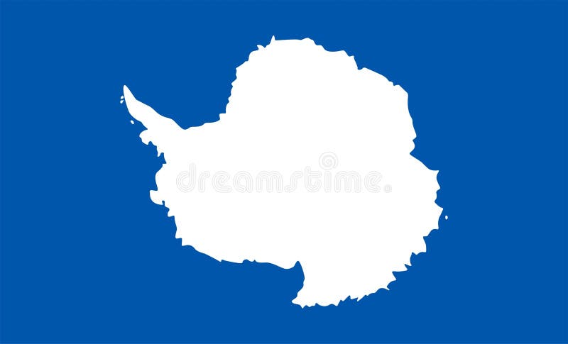 Antarctica Flag Design stock vector. Illustration of country - 351485468
